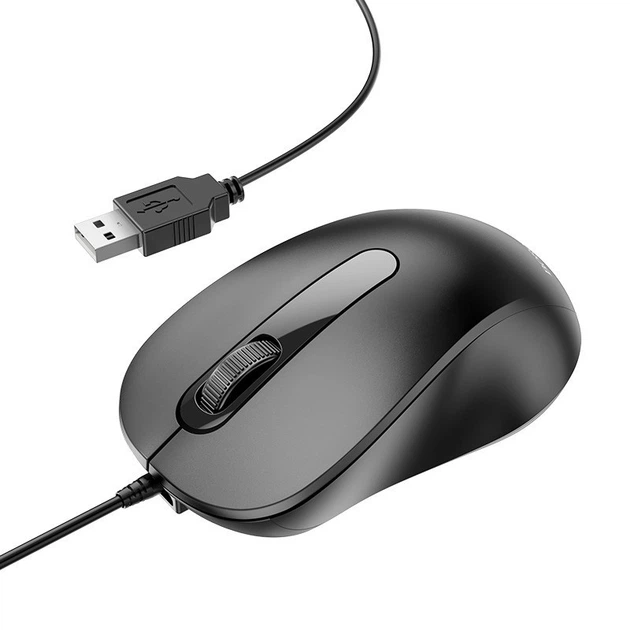 Проводная Мышь BOROFONE Business wired mouse BG4|1.5M, 1000dpi| для ПК ...