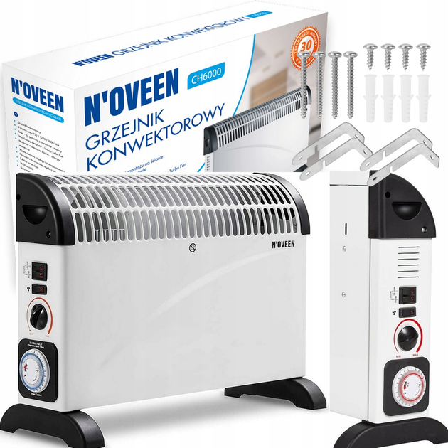 Конвекторный обогреватель Noveen CH-6000 2000W – фото, отзывы ...