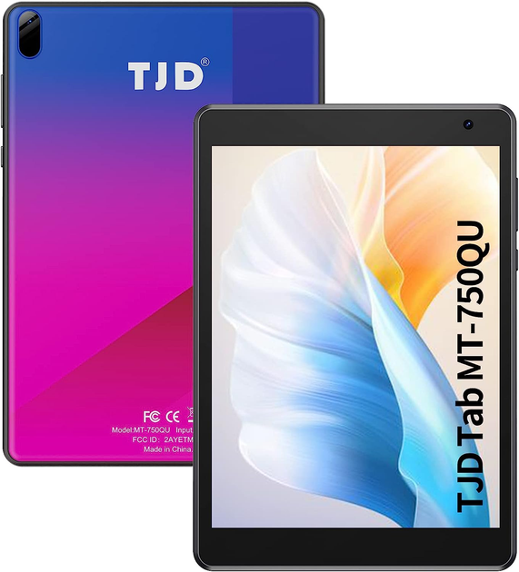 Планшет 7.5" Full HD TJD ‎MT-750QU 2/32Gb Android 10 Синий g2 – фото ...