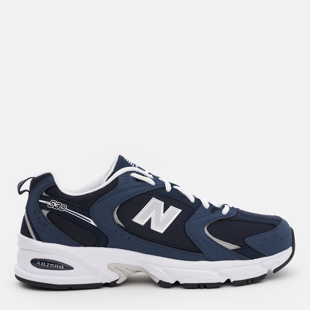 Мужские кроссовки New Balance 530 MR530SMT 40 (7US) 25 см Темно-синие ...