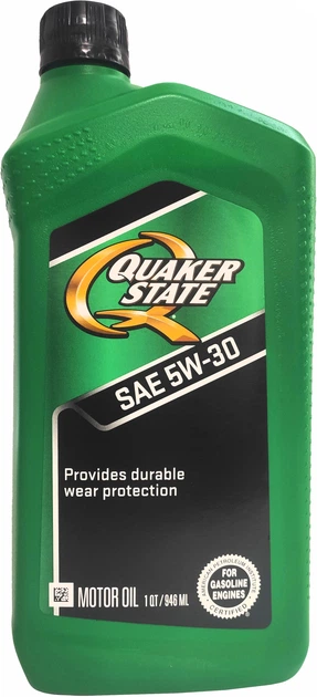 Напівсинтетична моторна олива Quaker State 5W-30 Motor Oil 0.946 л ...
