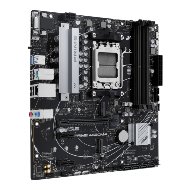 Материнская плата ASUS PRIME A620M-A-CSM АМ5/AMD A620/micro-ATX/HDMI ...