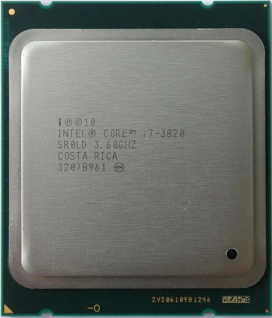 Процессор Intel Core i7 3820 LGA 2011 (CM8061901049606) Б/У – фото ...