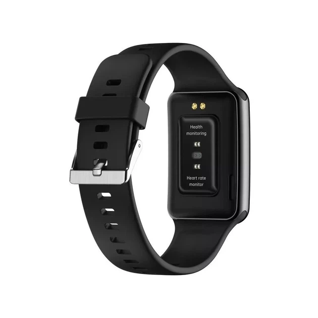 Фитнес Браслет Smart Watch C6 Plus Bluetooth Вызовы/Пульсометр/Тонометр/Термометр Золотые с ...