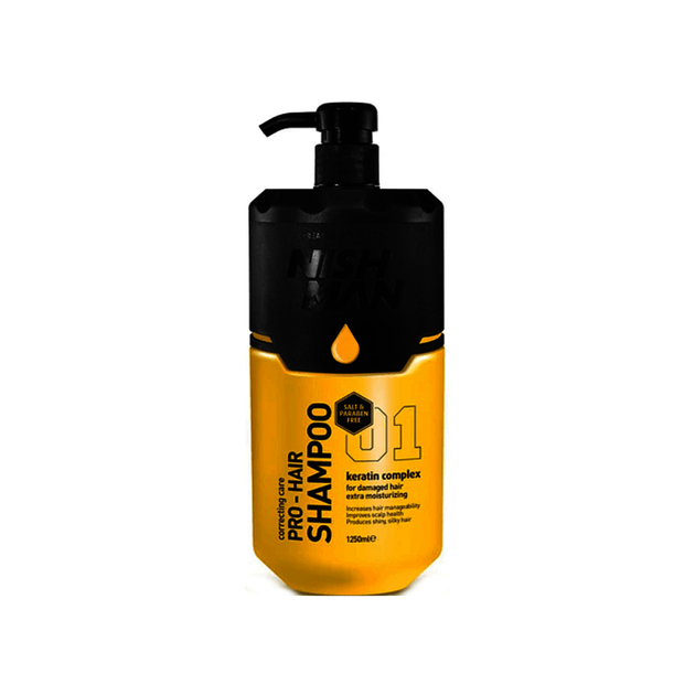 Шампунь мужской для волос Nishman Pro-Hair Shampoo 1250 мл от продавца ...