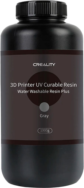 Фотополимерная смола Creality для 3D принтера Washable Resin Plus 1 кг ...