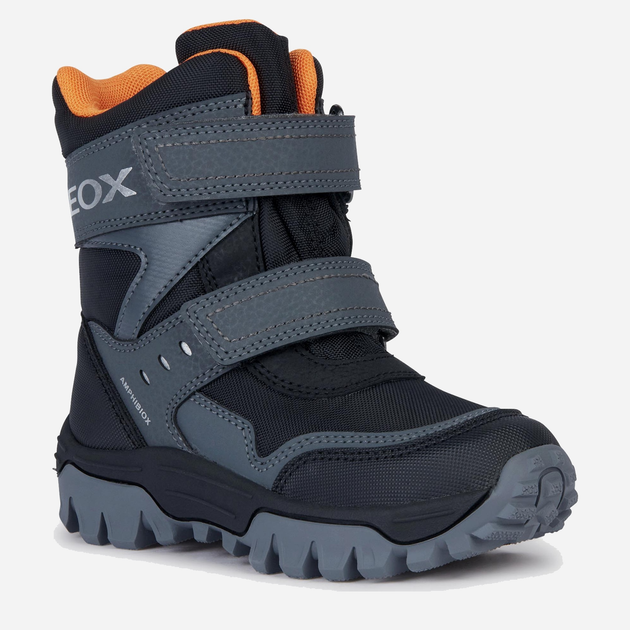 Сапоги детские Geox Himalaya Boy J36FRC-0FUCE-C0038 28 Черные ...