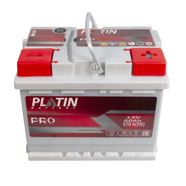 Автомобильный аккумулятор PLATIN Pro MF 60Ah 570A R+ – фото, отзывы, характеристики в интернет ...