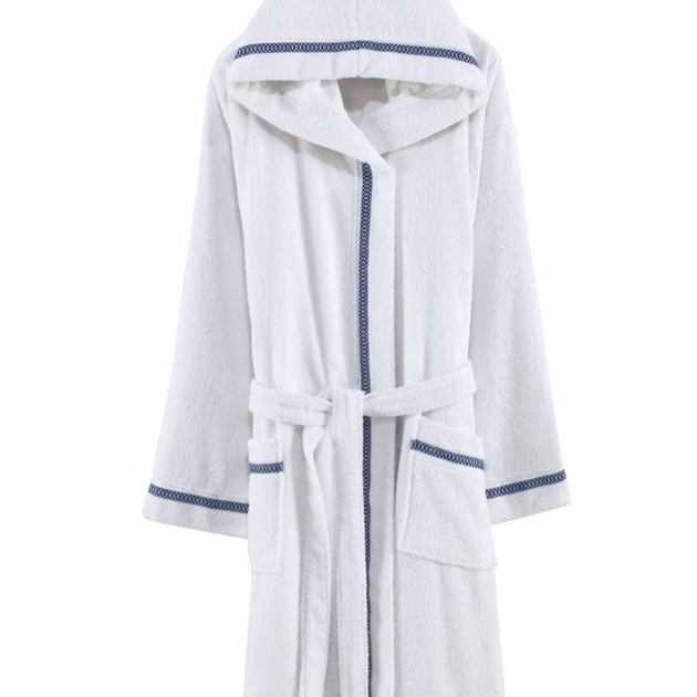 Халат мужской Arya. Lucian белый с капюшоном-2XL от продавца: ЗАТИШНА ...