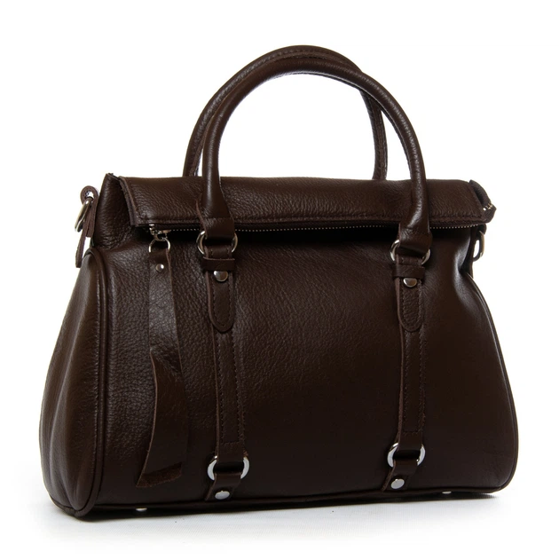 Женская сумка из натуральной мягкой кожи PR-230928-38230 коричневый от ...