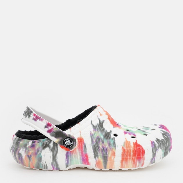 Женские кроксы утепленные Crocs Classic Lined Tie Dye Clog 206341-0C4 ...