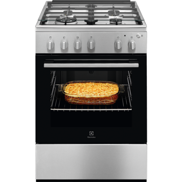 Плита газова Electrolux EKG600001X – фото, відгуки, характеристики в ...