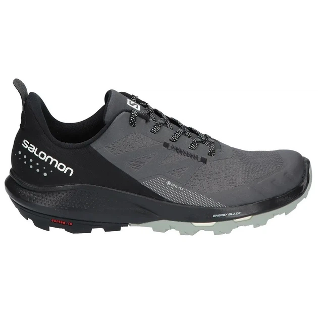 Кроссовки SALOMON Outpulse GTX 415878 43.5 (275mm) magnet-black серо-черные – Оригинальная обувь ...