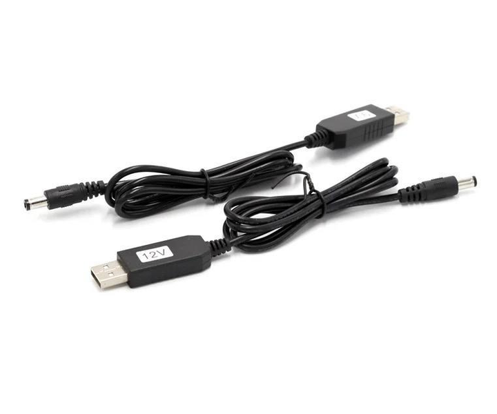 Кабель питания для роутера/модема Bodasan USB-DC переходник с 5V на 12V ...