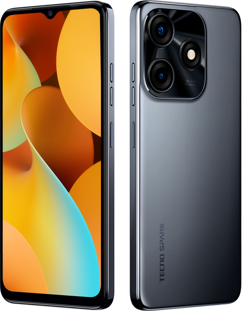 Мобільний телефон Tecno Spark 10C (KI5k) 4/128GB Meta Black ...