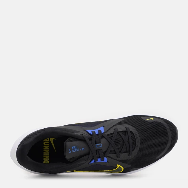 Чоловічі кросівки для бігу Nike Quest 5 DD0204-008 40 (7US) 25 см Black ...