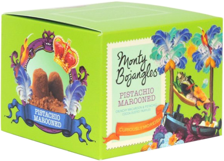 Трюфель Monty с фисташками и хрустящим печеньем макарон 150 г ...