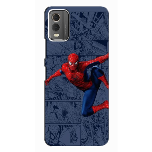 Силиконовый Чехол MARVEL для Нокиа С32 Человек Паук – фото, отзывы ...
