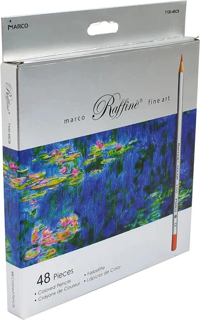 Карандаши цветные Marco Raffine 48 цветов (7100-48CB) – фото, отзывы ...