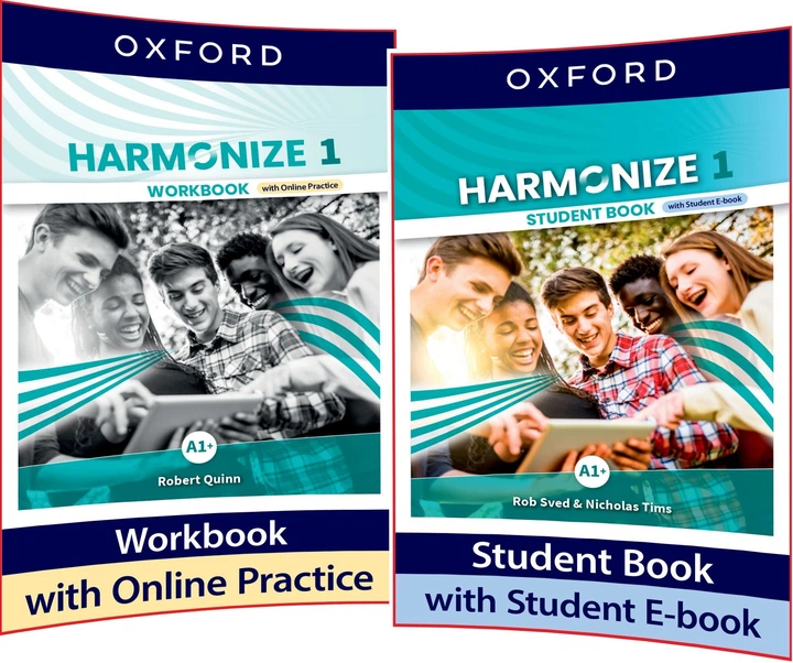 Книга Harmonize. Student's Book+Workbook. 1. Oxford. Комплект книг по ...