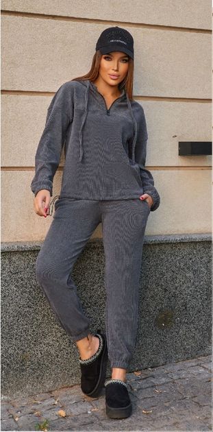 Прогулочный костюм зимний женский HP-6435 Графитовый, 42-46 от продавца ...