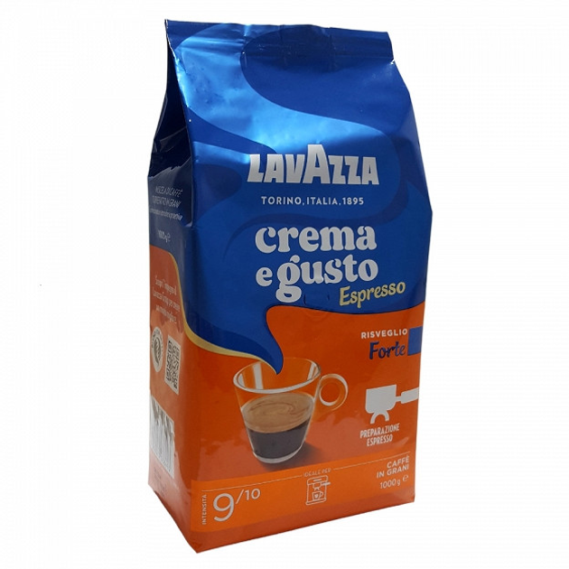 Купить Кофе зерновой Лавацца Крема е Густо Форте Lavazza Crema e Gusto ...