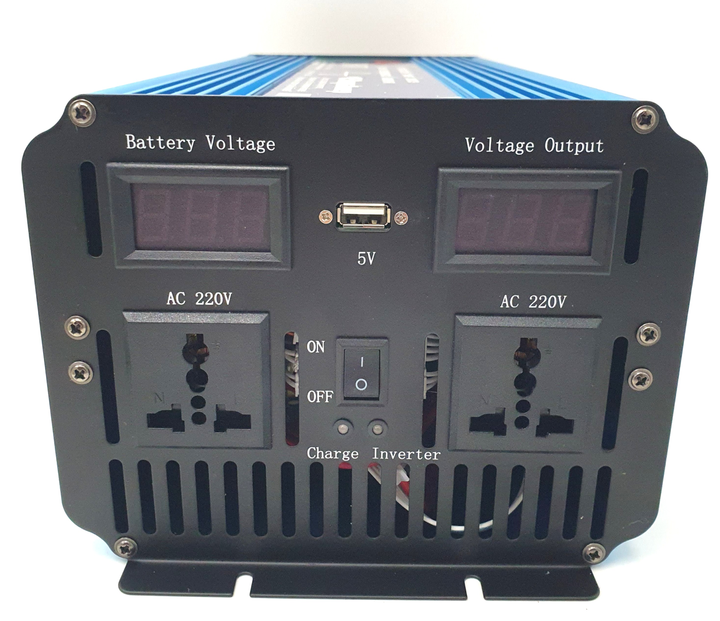 Авто инвертор 12V-220V 5000W чистая синусоида преобразователь ...