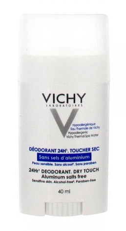 Антиперспирант Vichy 24 Hour Aluminium Salt Free Stick 40 мл ...