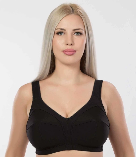 Бавовняний бюстгальтер без кісточок Elita чорний 90E 1404-H9E от продавца: SifLingerieStore – в ...