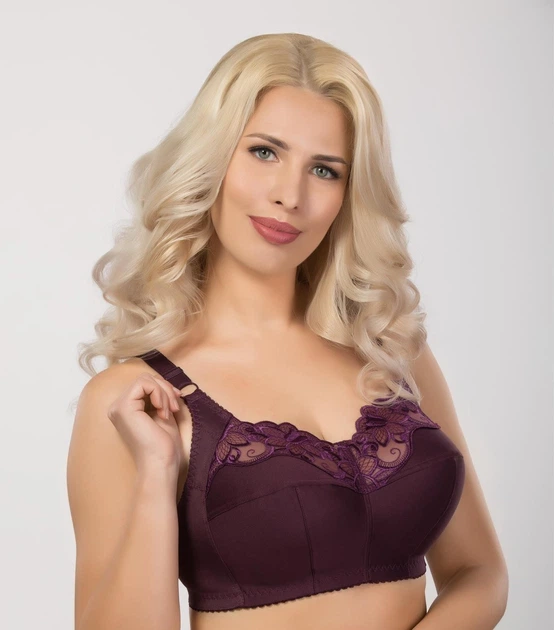 Бюстгальтер без кісточок з вишивкою Elita вино 80D 249-W8D – Брендовая одежда | ROZETKA
