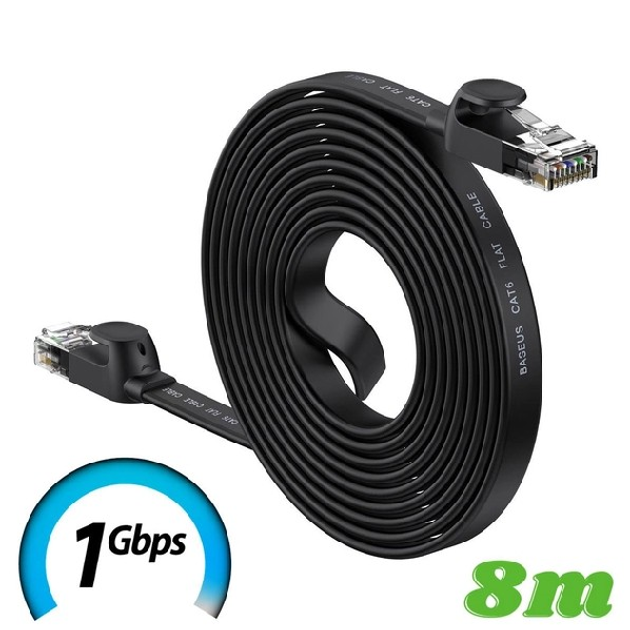 Кабель для интернета Патч корд LAN Baseus High Speed Six types of RJ45 ...
