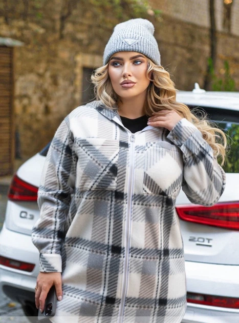 Кардиган-сорочка ST-Style 21526 58-60 Сіро-чорний – Брендовая одежда | ROZETKA