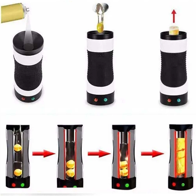 Вертикальная омлетница UKC Egg Master Черная – фото, отзывы ...