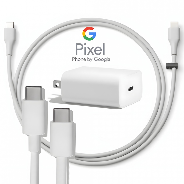Зарядка Google Pixel 18W USB Type-C + кабель 1м. (Нова, без коробки ...