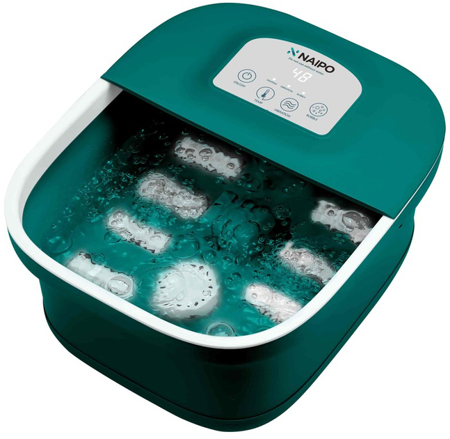 Массажер для ног NAIPO NPFT-SPA01 Green – фото, отзывы, характеристики ...