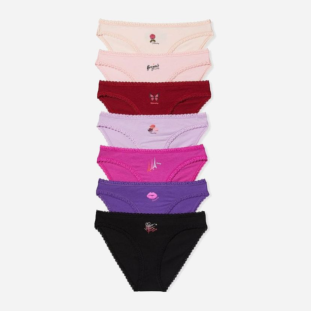 Набор трусиков бикини женские Victoria's Secret 159293788 XXL 7 шт ...