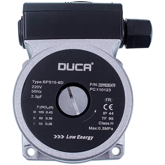 Насос циркуляционный Duca BPS15-6D 105 Вт (обратное вращение) для ...