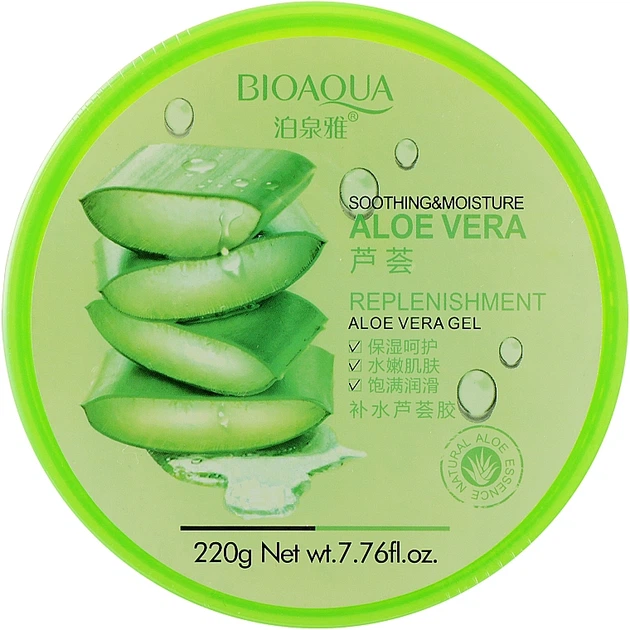 ROZETKA | Гель для лица и тела - Bioaqua Aloe Vera 92% Soothing Gel 220g (504793-20091). Купить ...