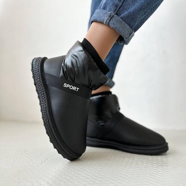 Угги женские черные короткие р.36 (23 см) 00909 от продавца: LTONstyle ...