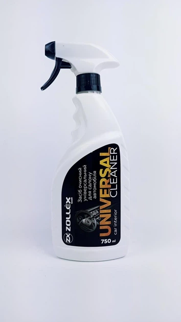 Очисник текстилю (рідкий) (Zollex) Universal Cleaner 750мл – фото ...