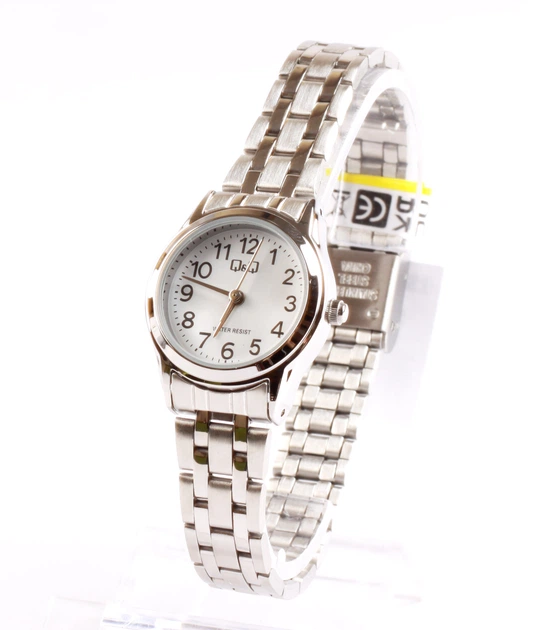 Наручные часы Q&Q C50A-004PY Белый/Серебристый Нержавеющая сталь – фото, отзывы, характеристики ...