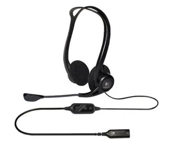 Комп'ютерна гарнітура Logitech PC 960 USB купити в інтернет-магазині ROZETKA - Комп'ютерна ...