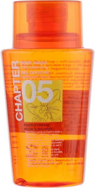 Гель для душу "Персик та Орхідея" - Mades Cosmetics Chapter Body Wash ...