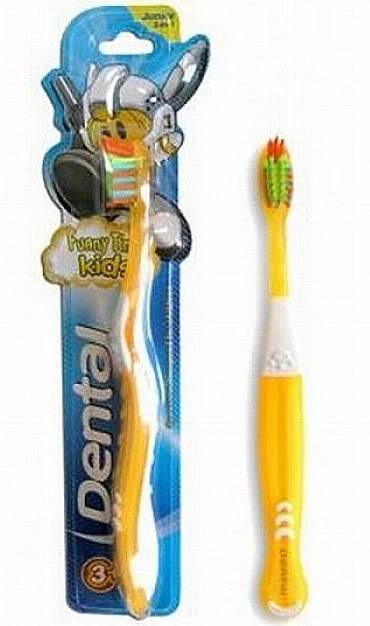 Зубная щетка для детей 3+ Funny Time - Dental Toothbrus Kids (1267413 ...