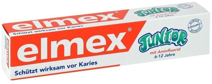 Зубная паста для детей - Elmex Junior Toothpaste 75ml (686787-123582 ...