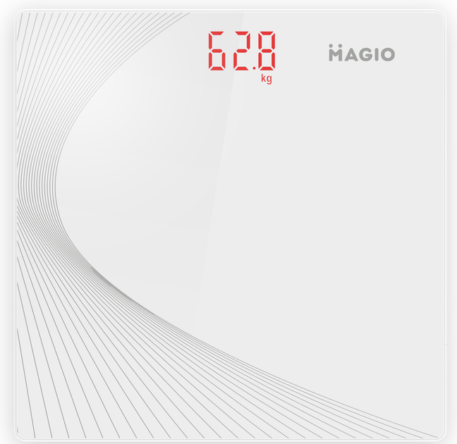 Ваги електронні підлогові MAGIO MG-800 180 кг скло LED-дисплей – фото, відгуки, характеристики в ...