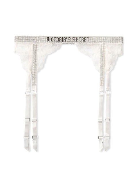 Пояс для чулков Victoria's Secret со стразами белый XS-S / Shine Strap ...