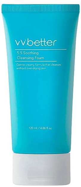 Пенка для умывания vvbetter 5.5 Soothing Cleansing foam 120 мл ...
