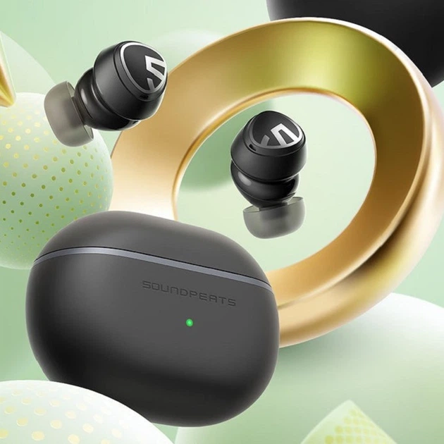 Бездротові Bluetooth навушники Soundpeats Mini Pro (Чорний) купити в ...