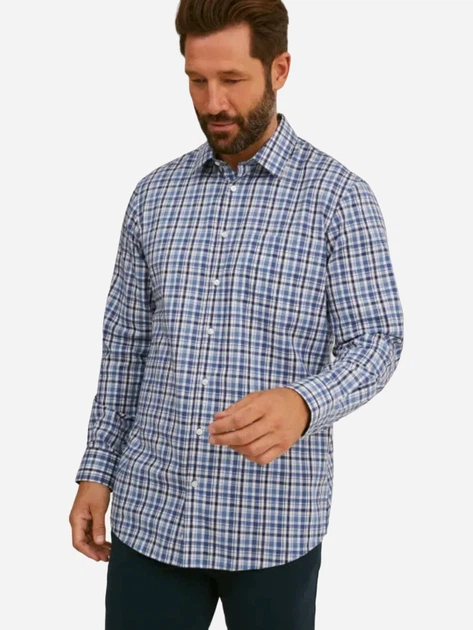 Сорочка чоловіча C&A 190754 L Біла з синім (2200005050002) – в інтернет ...